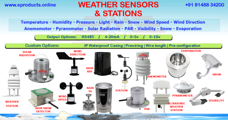 Know the Models and Choose Your Weather Sensors - eproducts.online