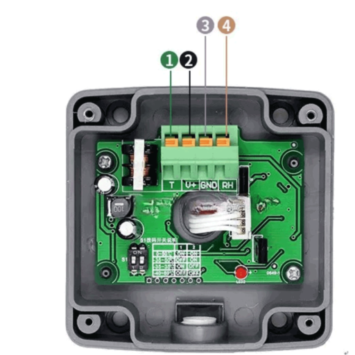 Duct Temperature Humidity Sensor with Display - eproducts.online