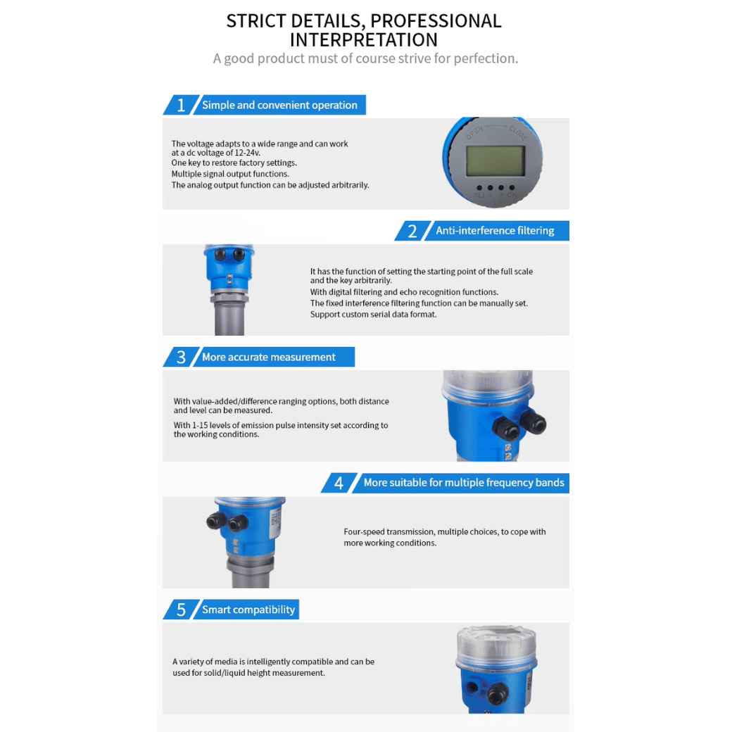 Ultrasonic Liquid Level Indicator Sensor - eproducts.online